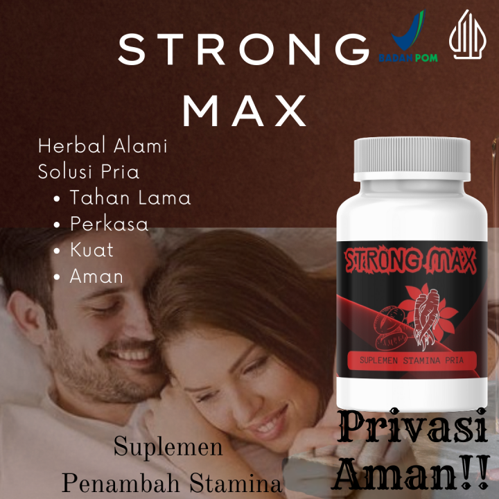 STRONG MAN Obat Lemah Syahwat Ampuh Obat Impoten dan Penambah Stamina ...