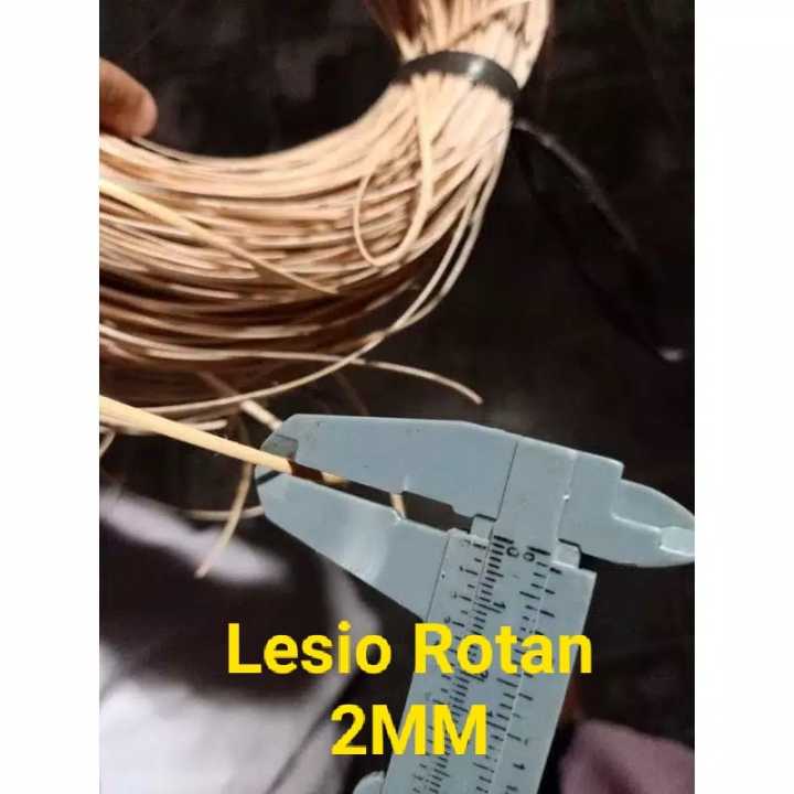TALI ROTAN LESIO ALAMI UKURAN 2MM PERKILO - TALI ANYAMAN LESIO - TALI ...