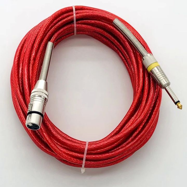 10 Meter Colorful Quality Heavy Duty Short Microphone Wire Cable ...