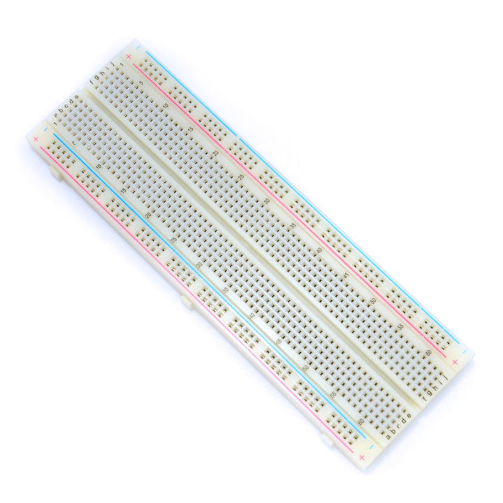 BoonTech BTE-830HB White 830 Holes Breadboard for Prototyping and ...