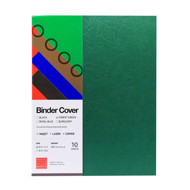 Binder Cover Specialty Paper Board 300gsm 10sheets per pack | Lazada PH