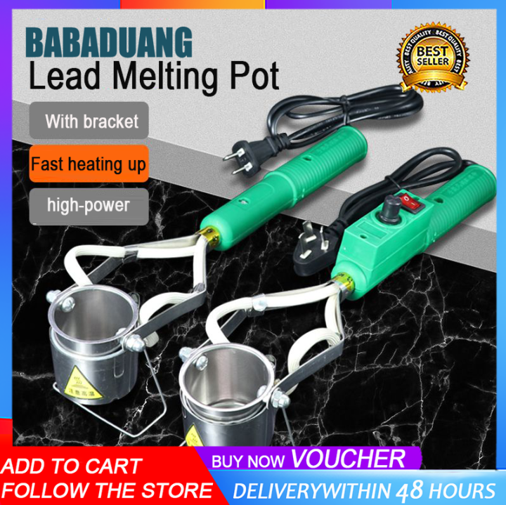 Lead Melting Pot For Fishing Mold Kit,Crucibles For Melting Metal ...