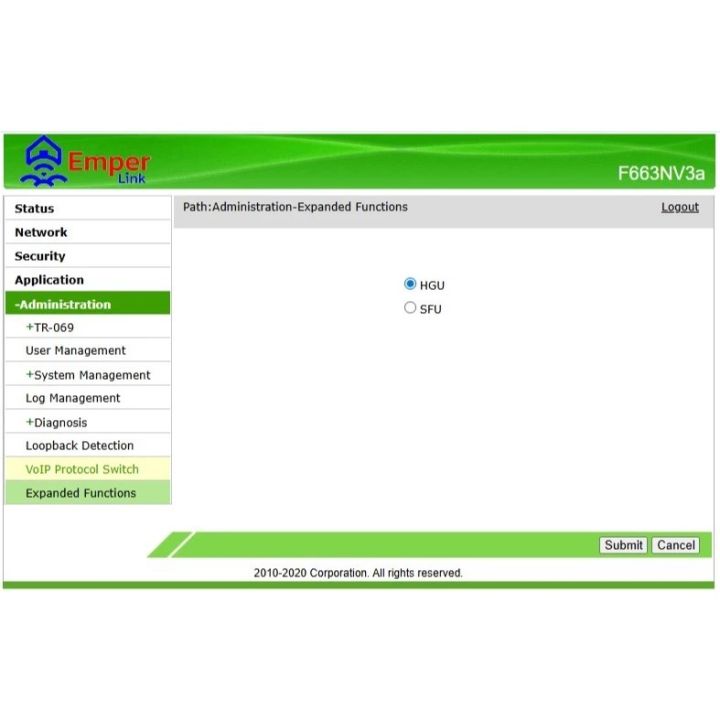 ZTE Xpon Onu Ont F663NV3a Ori Original China Mobile Support OMCI GPON ...