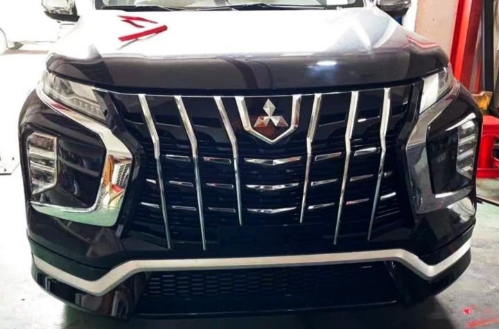 MITSUBISHI MONTERO SPORT 2020 to 2025 LEXUS TYPE BLACK FRONT GRILL ...