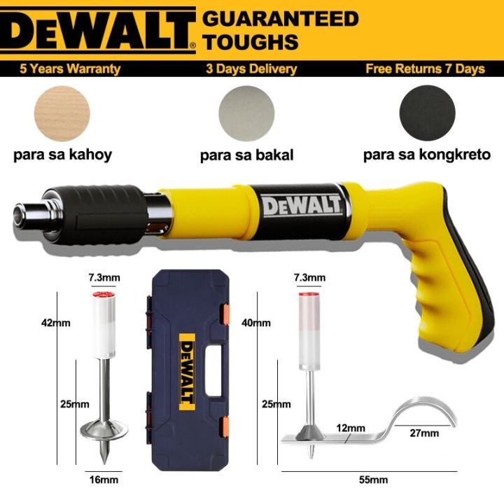 Dewalt Nail Gun Original Heavy Duty Manual Steel Nails Gun For Concrete ...