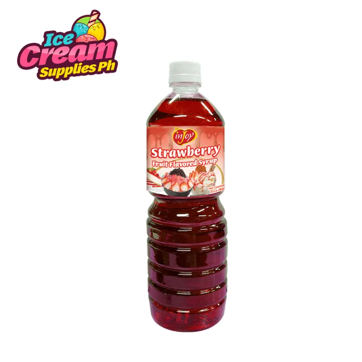 Injoy Strawbery Flavored Syrup 1L | Lazada PH