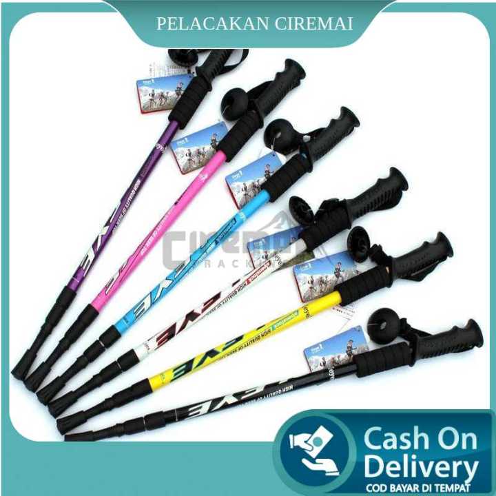 Cleye Tracking Pole Trekking Pool Tongkat Pendaki Gunung Lurus HIKING ...