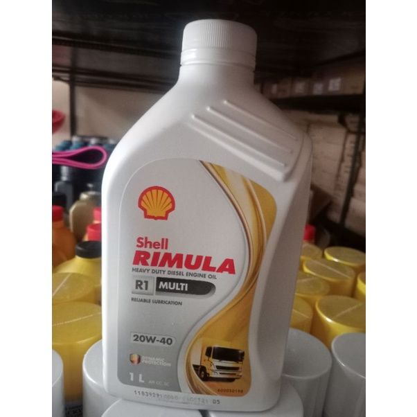 SHELL RIMULA HEAVY DUTY DIESEL ENGINE OIL JVNDN | Lazada PH