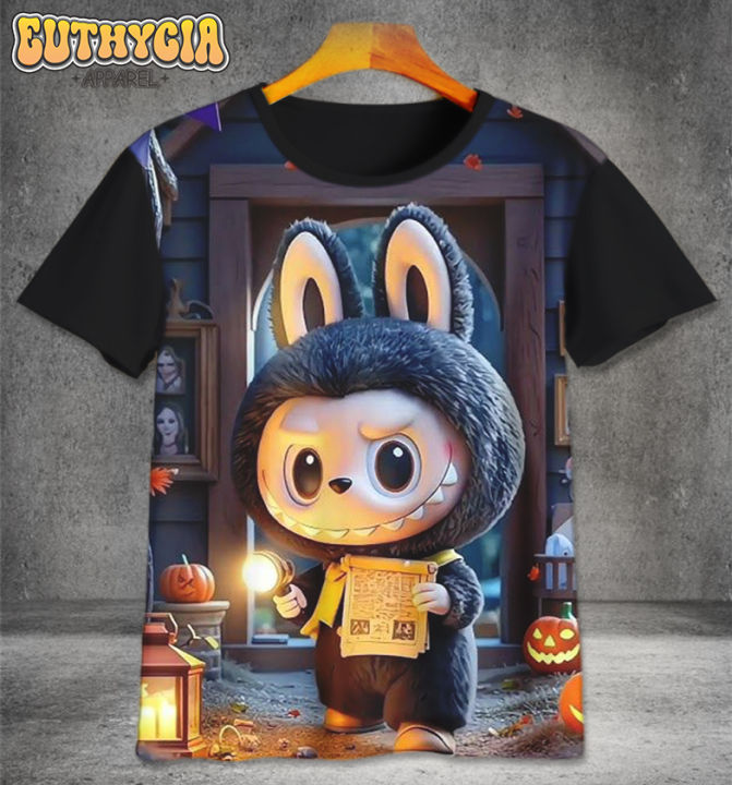 Kaos Anak Lucu Labubu L5 Baju Film Animasi Kartun Anak 3D Printing ...