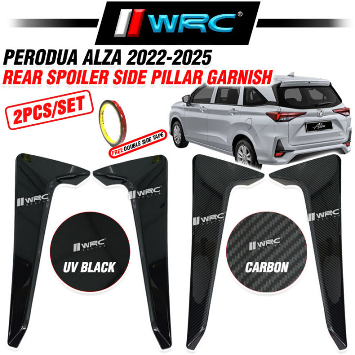 Perodua Alza 2022 - 2025 Rear Spoiler Side Pillar Garnish | Lazada