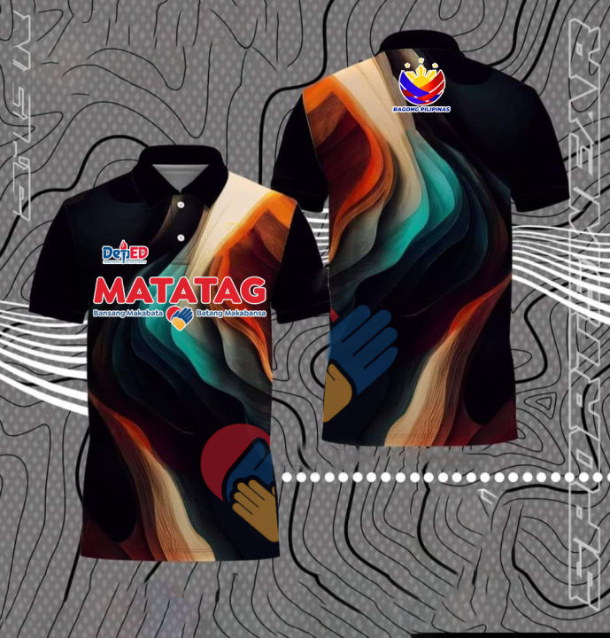 DEPED MATATAG POLO SHIRT UNIFORM FULL SUBLIMATION POLO-Shirt FOR WOMEN ...
