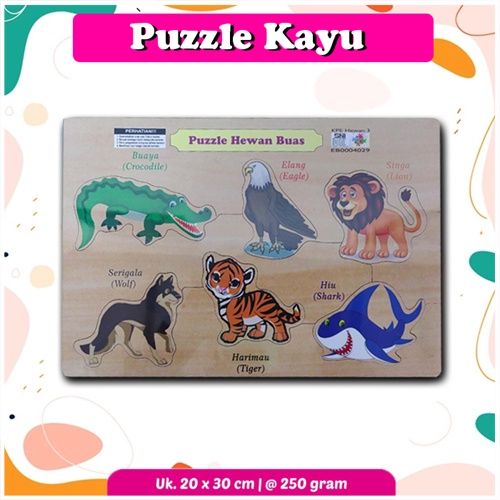 Puzzle Besar Hewan Buas 3 - Penerbit Andi | Lazada Indonesia