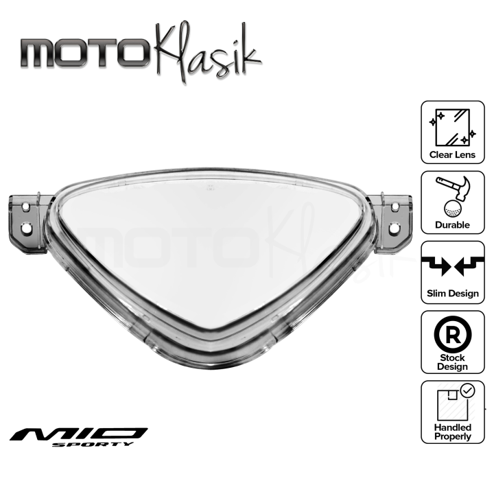 MOKOTO MIO SPORTY SPEEDOMETER OEM GAUGE LENS / GAUGE DASHBOARD LENS FOR ...