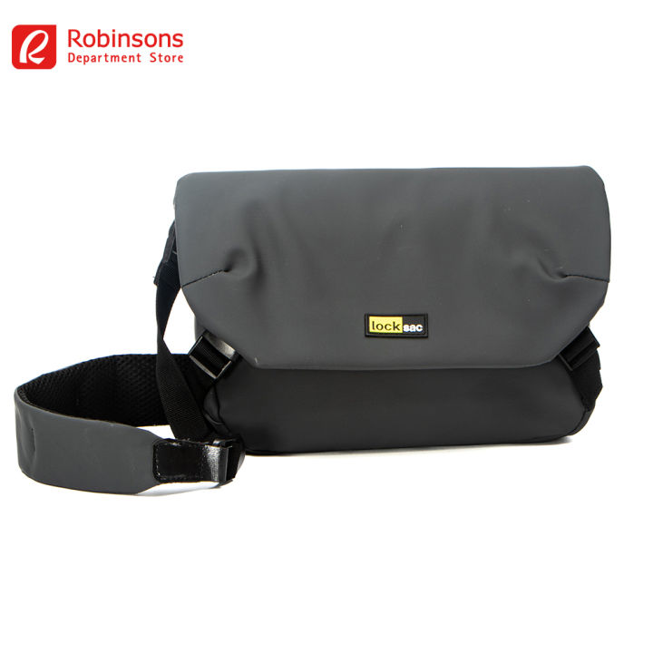 Locksac Nylon Satchel Grey | Lazada PH