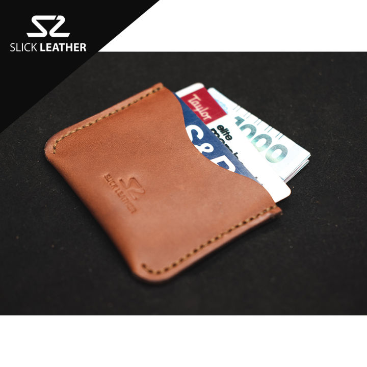 Slick Leather - Slim Wallet Top Grain Leather | Lazada PH