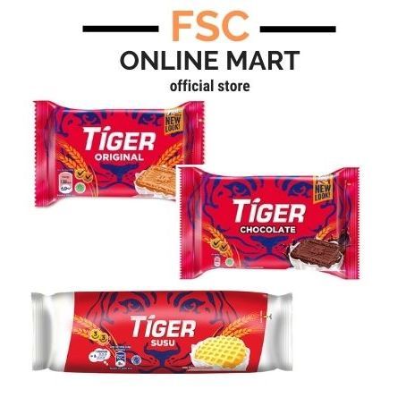 [FSC] Tiger Biscuit Energy Cracker 53/75gm (3 Flavor) | Lazada