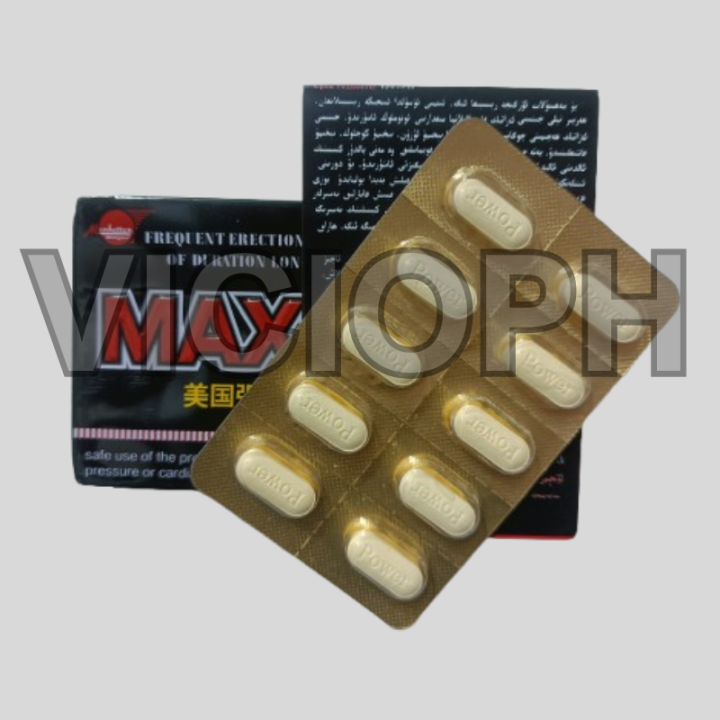 Max MMC Red Pills for Men | Lazada PH