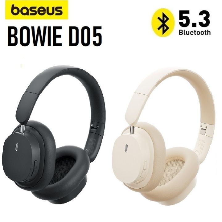 Baseus D05 Bluetooth Wireless Headphones Earphones Headset with Mic ...