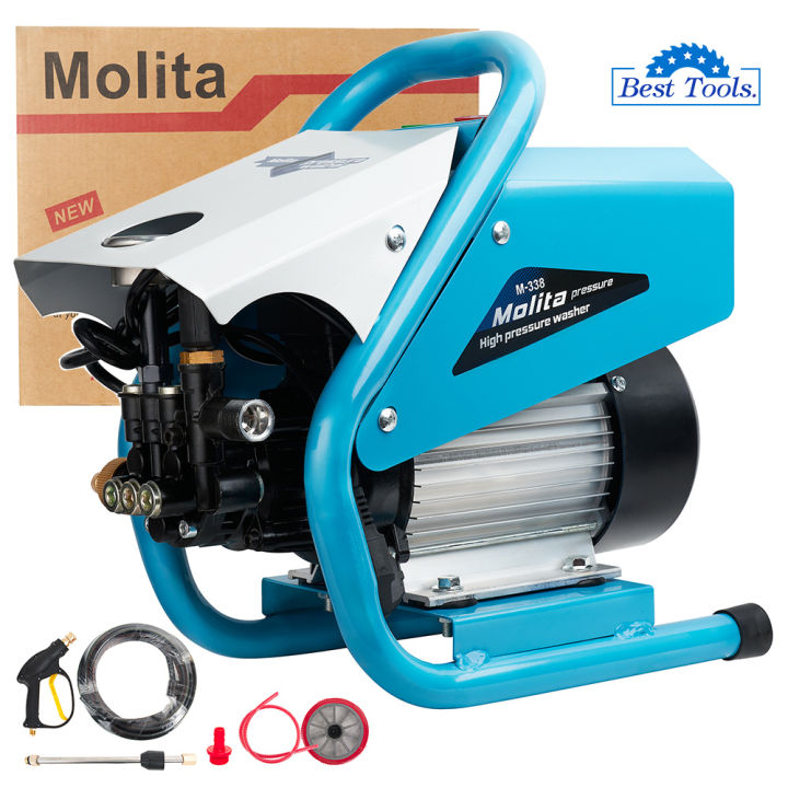 Molita เครื่องฉีดน้ำแรงดันสูง ปั๊มน้ำแรงดันสูง 3500 วัตต์ เครื่องล้างรถ ...