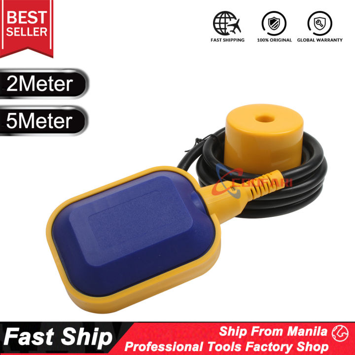 Cable Type Float Switch Liquid Fluid Water Level Controller Sensor (2M ...