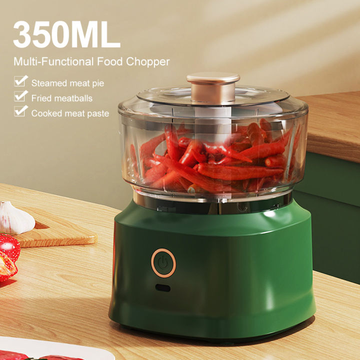 350ML Multifunctional Food Processor Electric Wireless Food Blender ...
