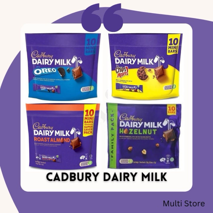 Cadbury Diary Milk Chocolate (150g) - แคดเบอร์รี่มินิช็อคโกแลตบาร์ ...