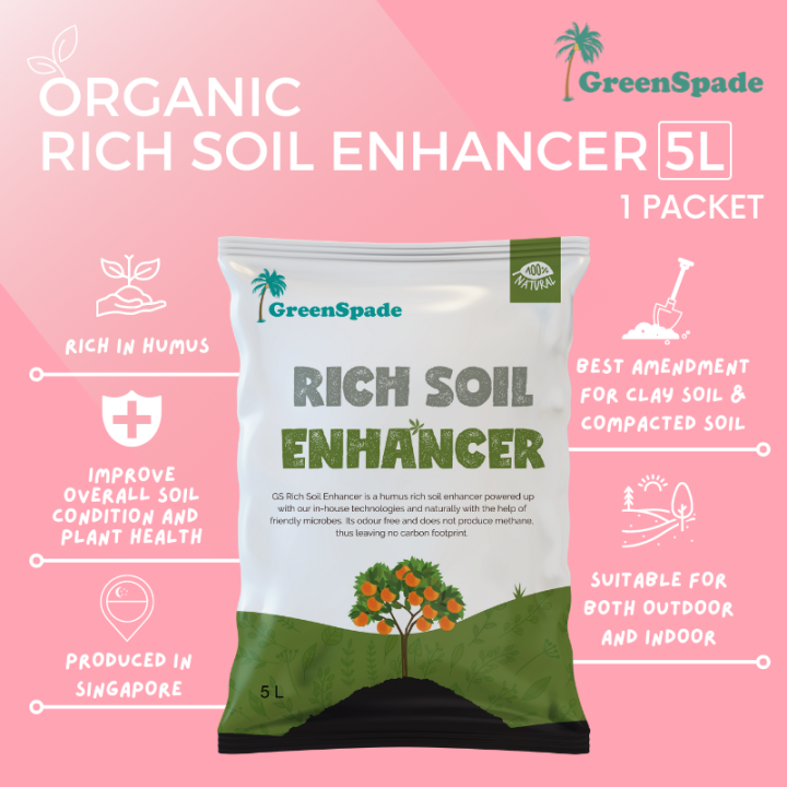 [BUY MORE, SAVE MORE] Rich Soil Enhancer 5L | Lazada Singapore