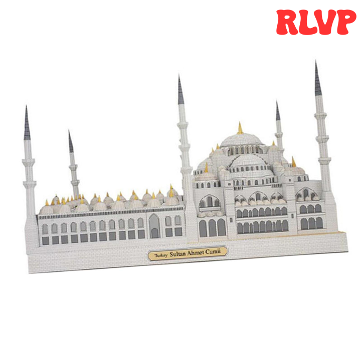 [RLVP] Turkey Mosque Architecture Model Kits, 3D Paper Puzzle, Craft ...