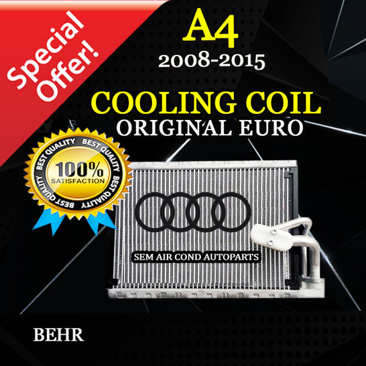AUDI A4 2008 - 2015 YEAR ORIGINAL BEHR EUROPE NEW COOLING COIL ...
