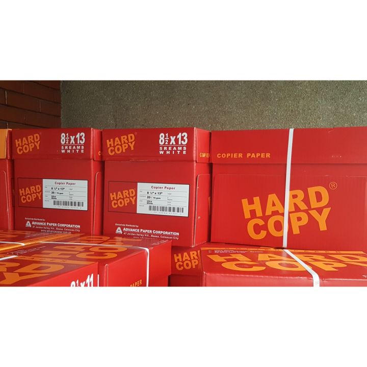 Hard Copy 70gsm - MAX 1 REAM ONLY for pouch orders | Lazada PH