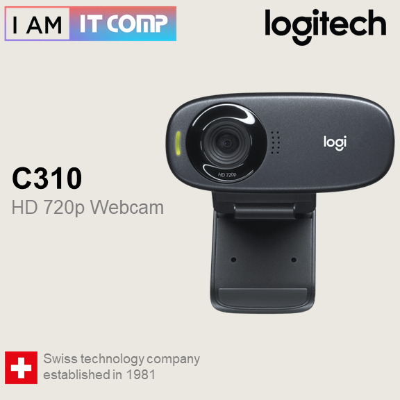 Logitech C310 HD 720P Webcam Built in Microphone / USB Webcam ( 960 ...