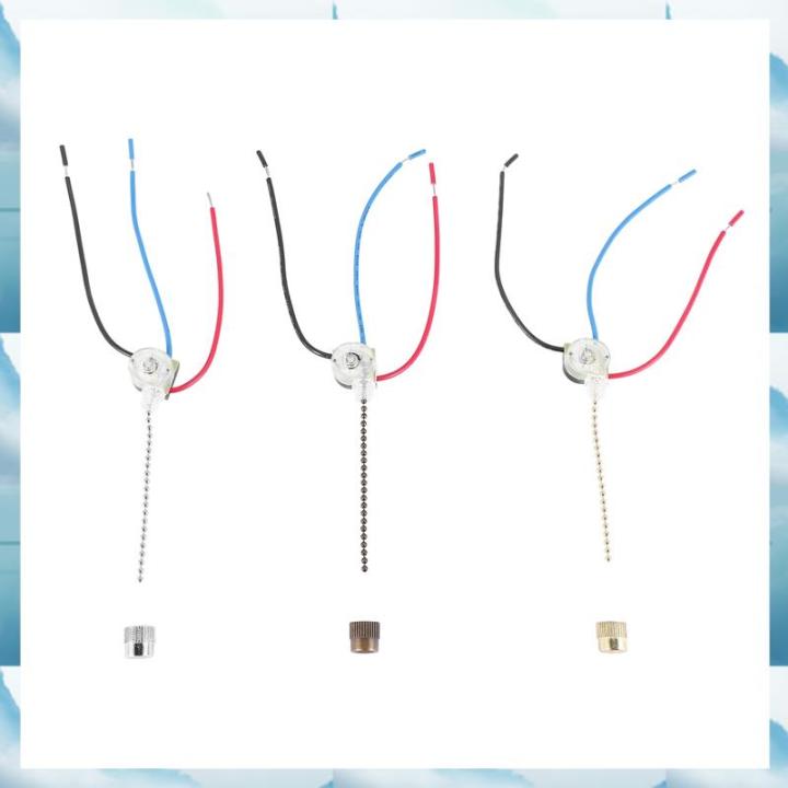 (SNMI) 3Pack Ceiling Fan Light Switch ZE-110 Fan Switch 3 Way Speed Fan ...