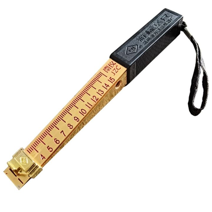 YINGGI Copper Wedge-Shaped Vernier Feeler Gauge Precision Portable ...