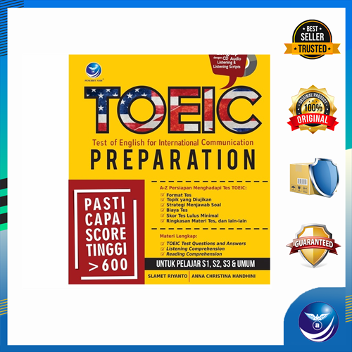 Penerbit Andi - TOEIC Preparation, Test of English for International ...
