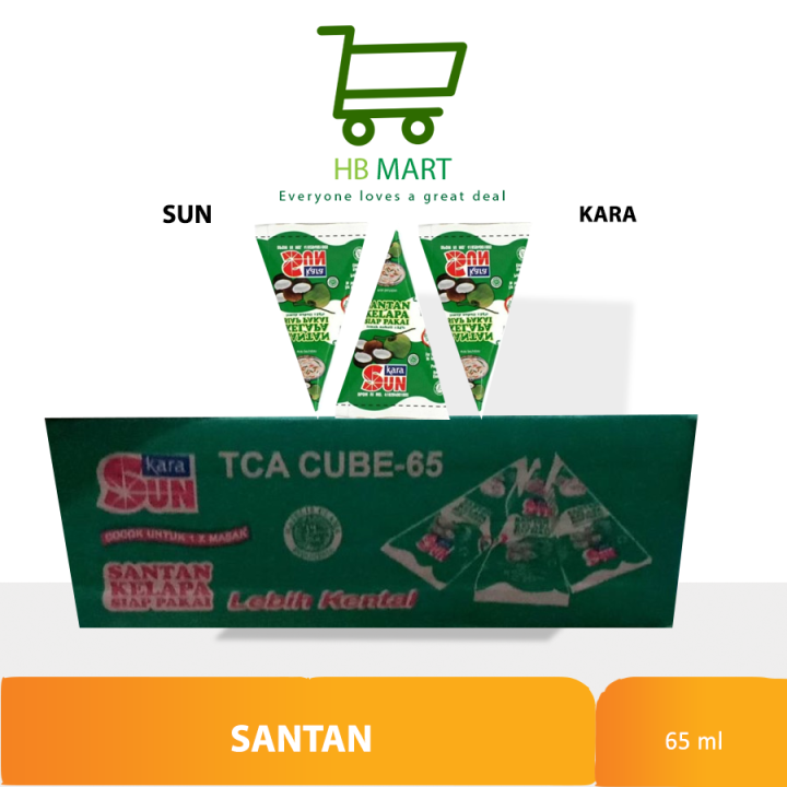 Santan Kelapa SUNKARA 65ml x 36pcs (1 DUS) Sun Kara 65 ml | Lazada Indonesia