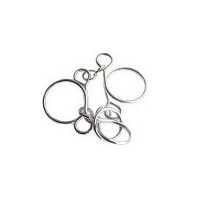 Magic IQ Test Mind Metal Wire Ring Puzzle Brain Teasers Game | Lazada PH