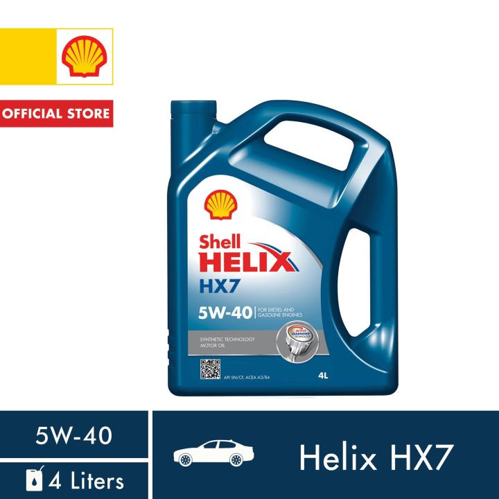 Shell Helix Hx7 5W-40 4Liters | Lazada PH