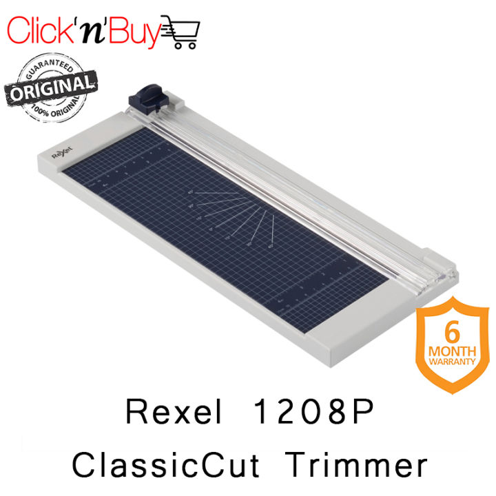 Rexel 1208P ClassicCut Trimmer. A4 Document Size. 8 Sheets Trim ...