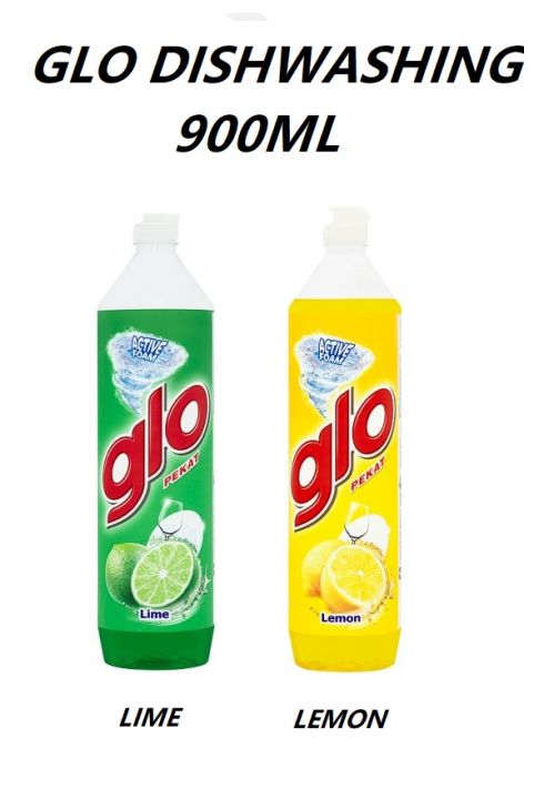 GLO DISHWASHING 800ML (LIME & LEMON) | Lazada