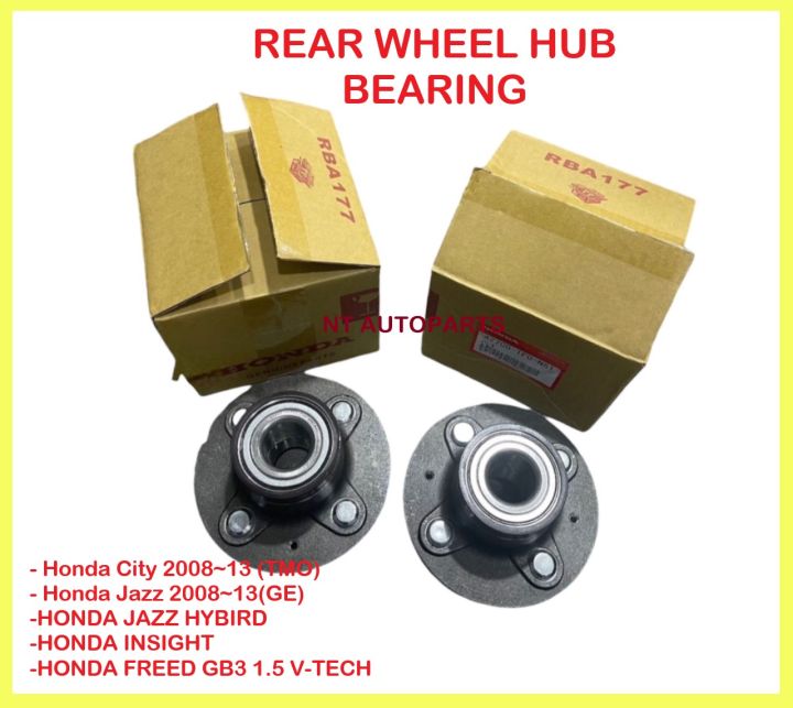 ORIGINAL HONDA CITY TMO / JAZZ / INSIGHT 2200-TFO-000 REAR WHEEL HUB ...