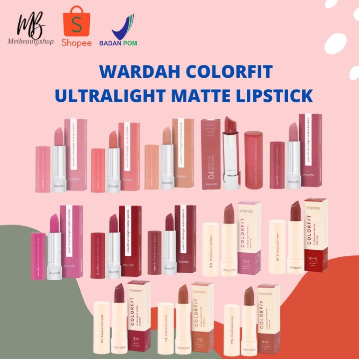 Wardah Colorfit Ultralight Matte Lipstick | Lazada Indonesia