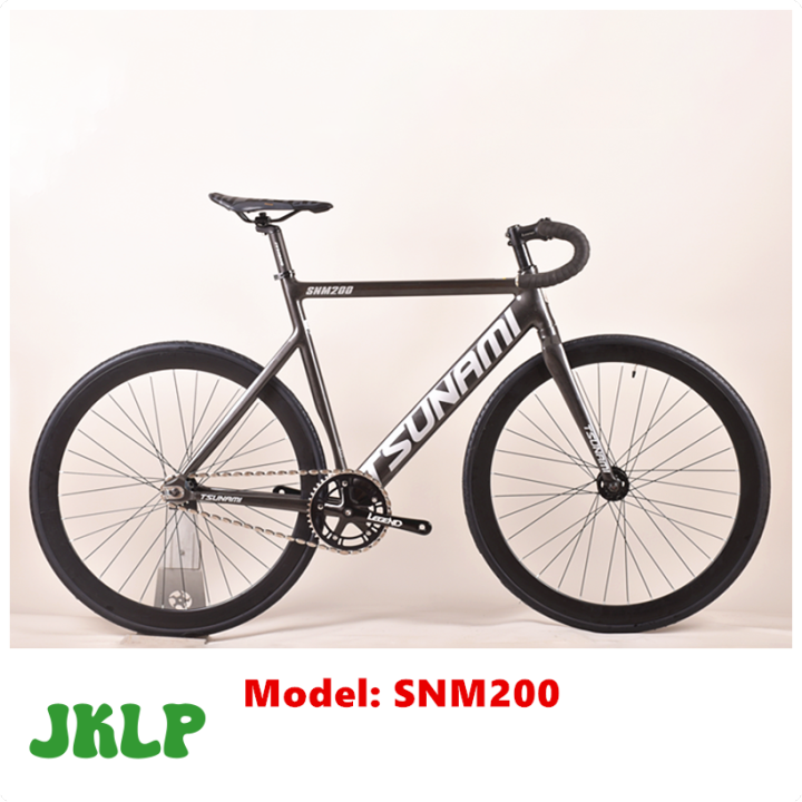 JKLP จักรยานฟิกซ์เกียร์ Tisunami ล้อ700C เฟรมอลูมิเนียมอัลลอยด์200ความ ...