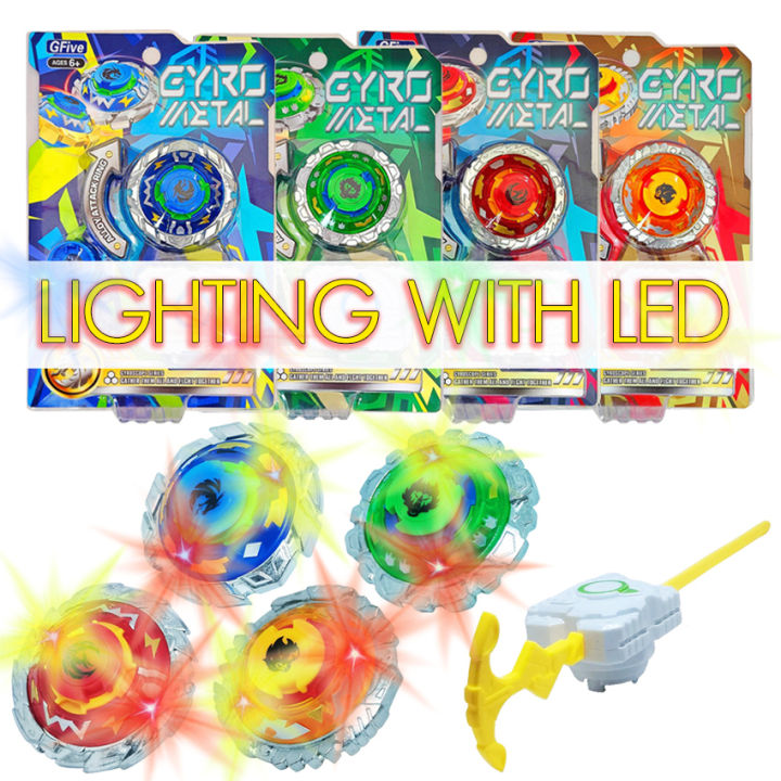 Beyblade G5 Lighting Gyro Metal Gyroscopic LED Spinning Fighting ...