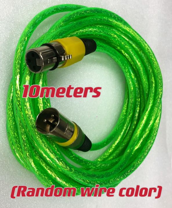 Professional Microphone Cable10M/5M 3 Pin XLR Male Plug to XLR Female Plug Audio Cable Wire Cord ...