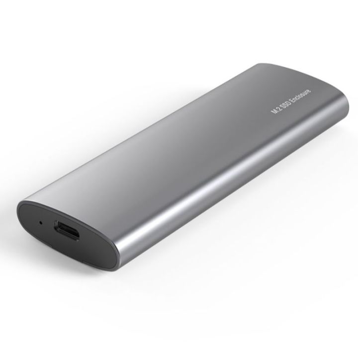 M.2 SSD Enclosure NVME SATA To USB C Dual Protocol Hard Drive Enclosure ...