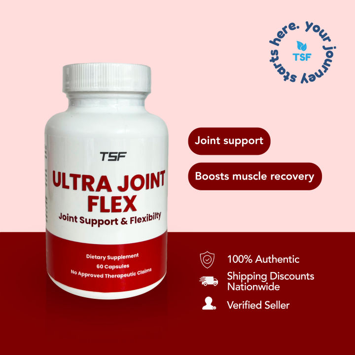 TSF Ultra Joint Flex - 60 capsules - Joint Support & Flexibility ...
