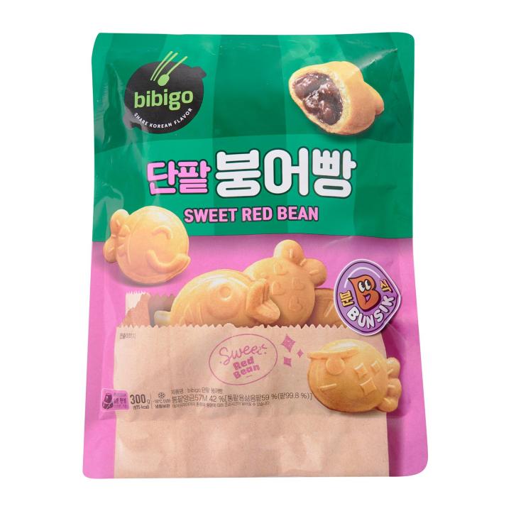 CJ Korean Fish Shaped Waffle Red Bean 300G | Lazada Singapore