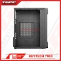 TGPC / KEYTECH T100 Tempered Glass Side Mesh Front Panel Case | Keytech ...