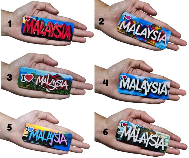 RUBBER REF MAGNET RECTANGLE DESIGN MALAYSIA | Lazada PH