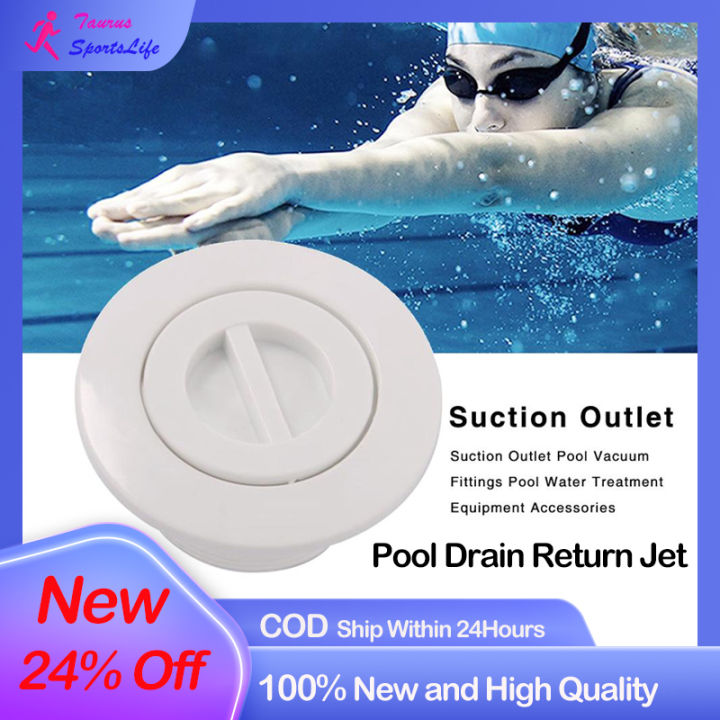 Swimming Pool Drain Plug Drain Return Jet Water Outlet Spout Pool Clean ...